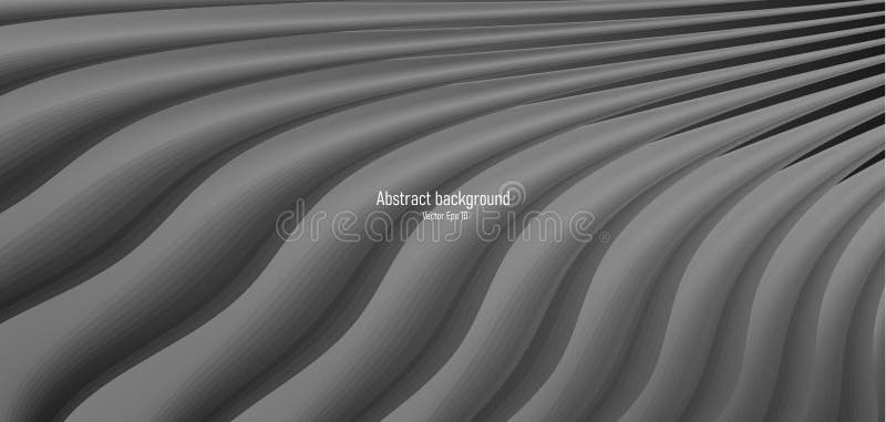Background with Fluid 3d Perspective Structure Creatinf Sand Texture at ...
