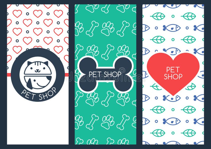 Background, Flyer or Banner Template for Pet Shop or Veterinary Stock ...