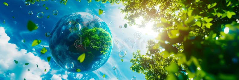 Background with a Focus on Environmental Education, with Visuals ...