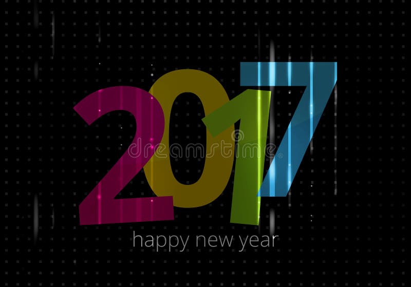 2017 background font stock illustration. Illustration of sylvester ...
