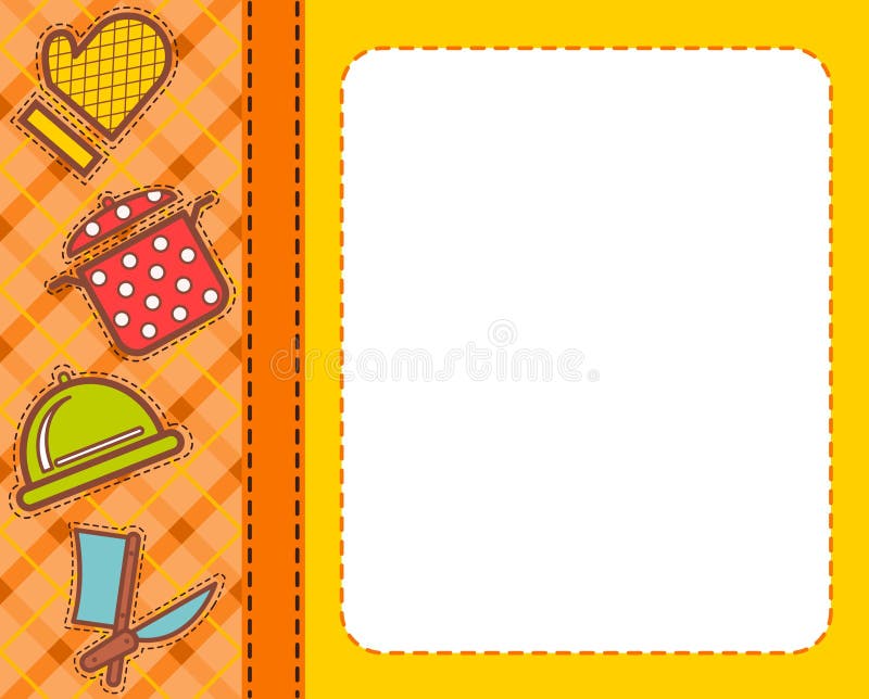 Food Elements, Design Label Or Sticker. Stock Vector - Illustration of ...