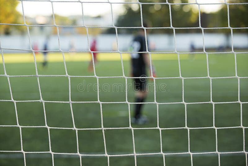 Background of Football Goalkeeper Stock Image - Image of goal, kick ...