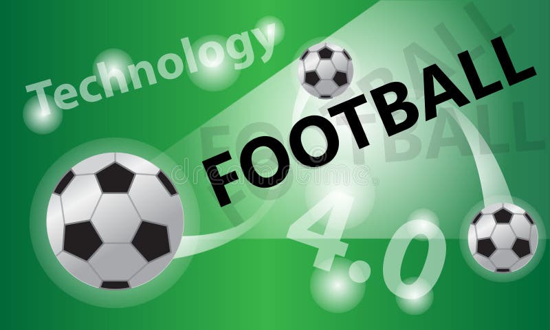 Football stock vector. Illustration of graphic, match - 102122138