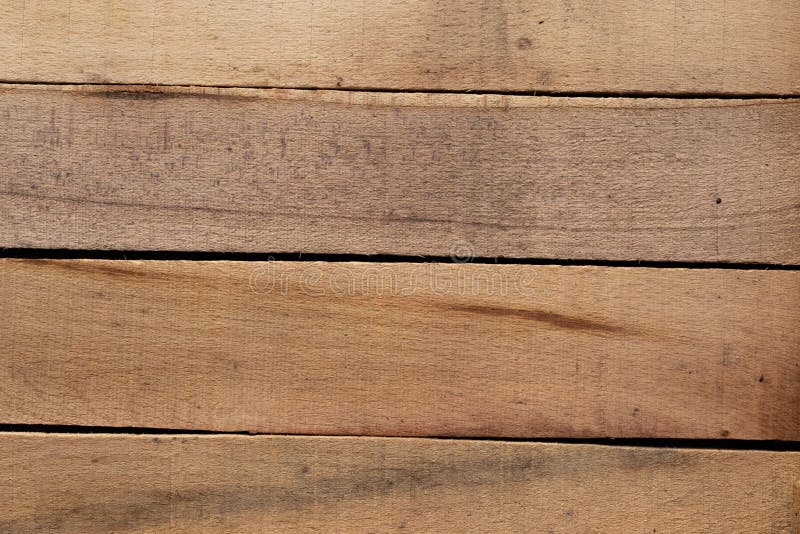 Background in the Form of Four Horizontal Boards of Brown Color Stock ...
