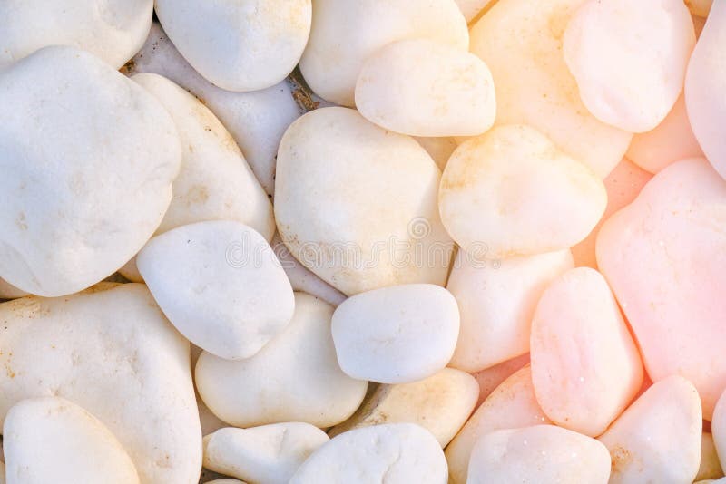 Background in the Form of White Rocks. Texture of Large White Stones ...