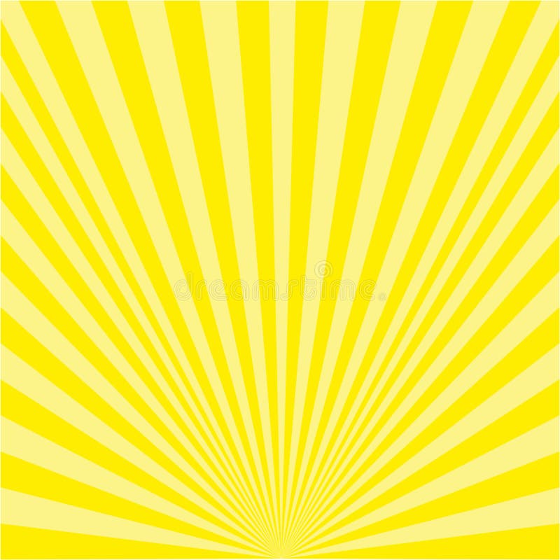 Background of yellow rays stock vector. Illustration of sunshine ...