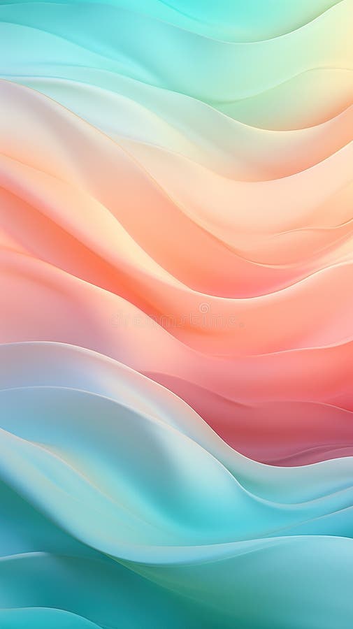 Background Smooth Gradient Blue, Peach Green. Light Color Gradient ...