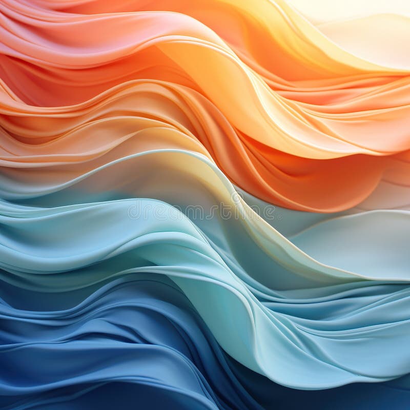 Background Smooth Gradient Blue, Peach Green. Light Color Gradient ...