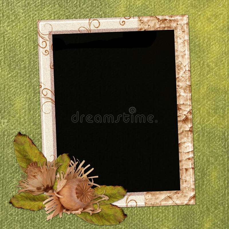 Background with frame stock illustration. Illustration of decoration ...