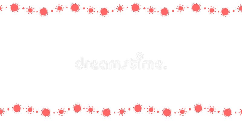 Background, Frame, Border from Molecules, Cells of Virus, Bacteria ...