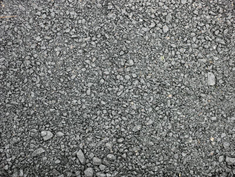 Asphalt Road in a Development Project Has Got Already Half Stock Image ...