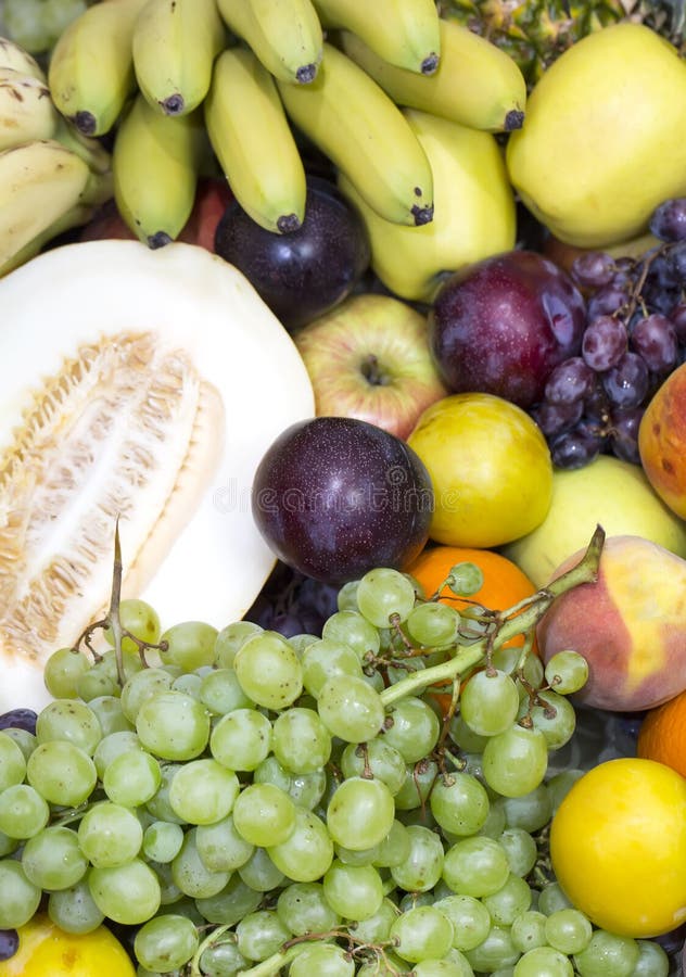 Background of fresh fruits stock image. Image of edible - 43394391