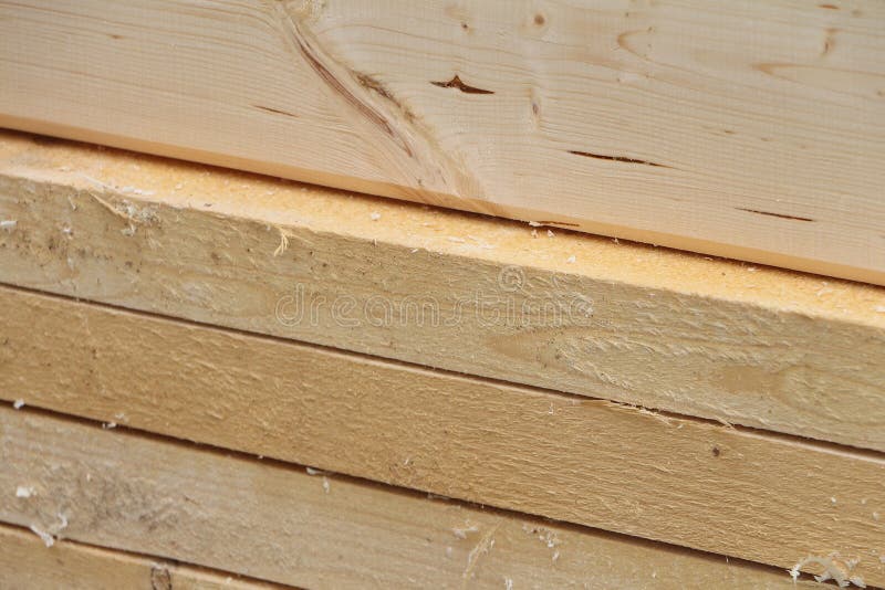 Background from Fresh Pine Boards Stock Photo - Image of material ...