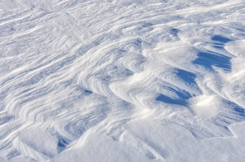 Background of Fresh Snow Texture in Blue Tone Stock Image - Image of ...