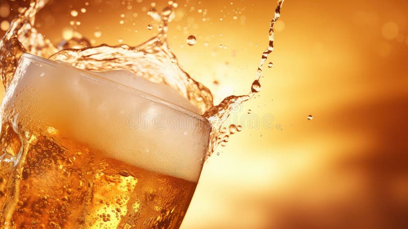 Background Froth Beer Drink Froth Stock Image - Image of froth ...