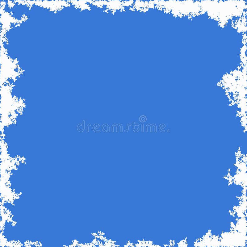 Frozen Frame Window. Frost Glass Ice. Vector Stock Illustration Stock ...