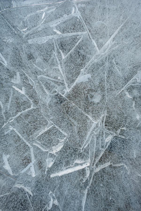Background Frozen Water with Fancy Patterns. Ice Texture Stock Image ...