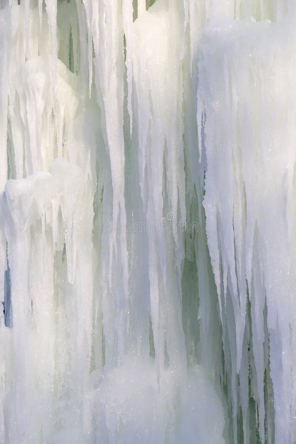 Background from a Frozen Waterfall Stock Image - Image of freshness ...