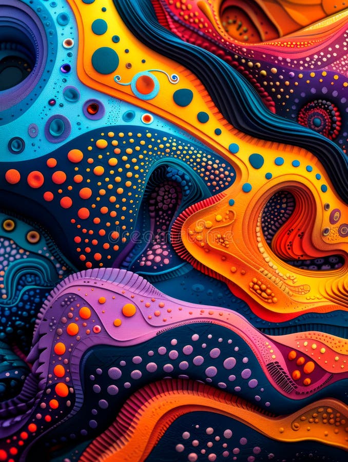 Funky Patterns stock vector. Illustration of retro, textile - 18198536