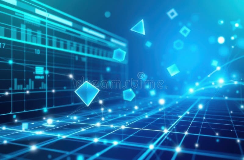 Background for Future Technology Concept for Business Solutions at 24-1 ...