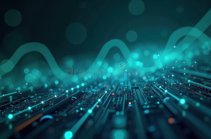 Background for Future Technology Concept for Business Solutions at 24-1 ...