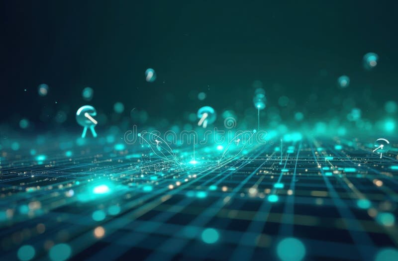 Background for Future Technology Concept for Business Solutions at 24-1 ...