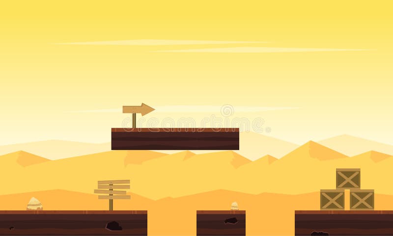 Game Background Desert Box Stock Illustrations – 45 Game Background ...