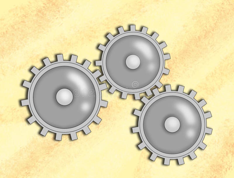 Background gears stock illustration. Illustration of turn - 10425484