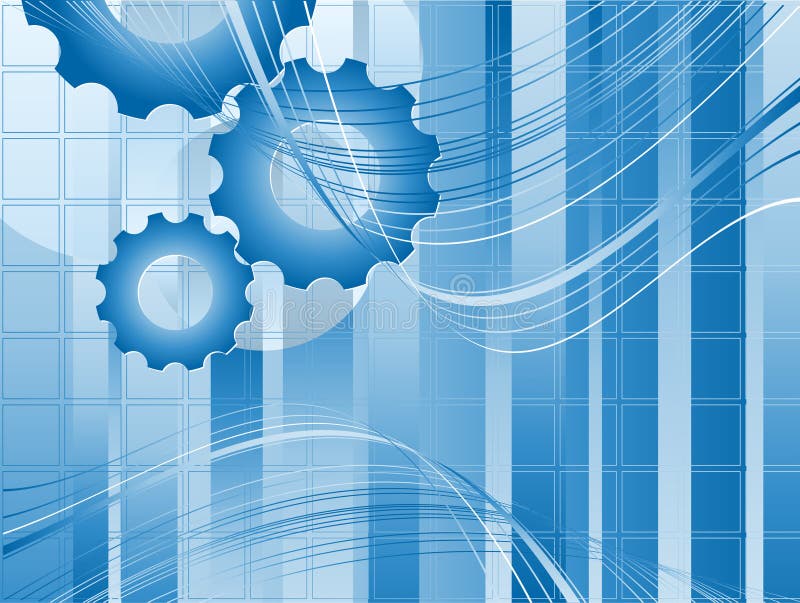 Background with gears stock vector. Illustration of pattern - 7843785