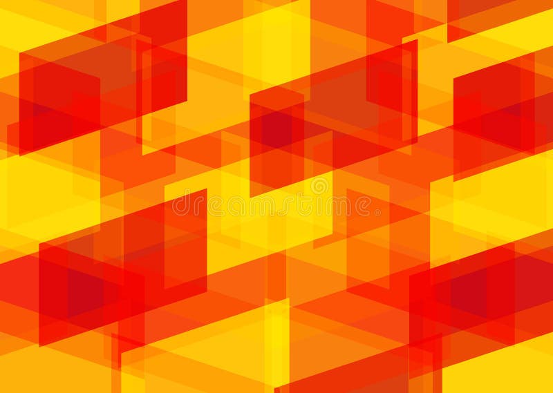 Geometric Patternred Yellow Orange Stock Illustrations – 15 Geometric ...