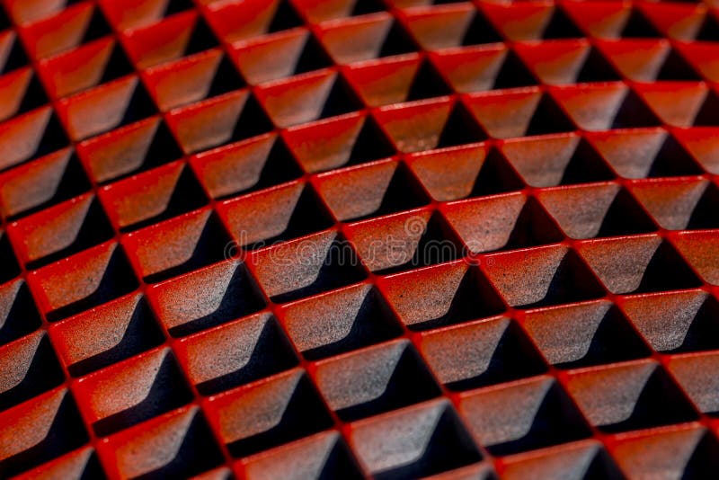 Background with Geometric Shapes of Abstract Shape in Red Stock Photo ...
