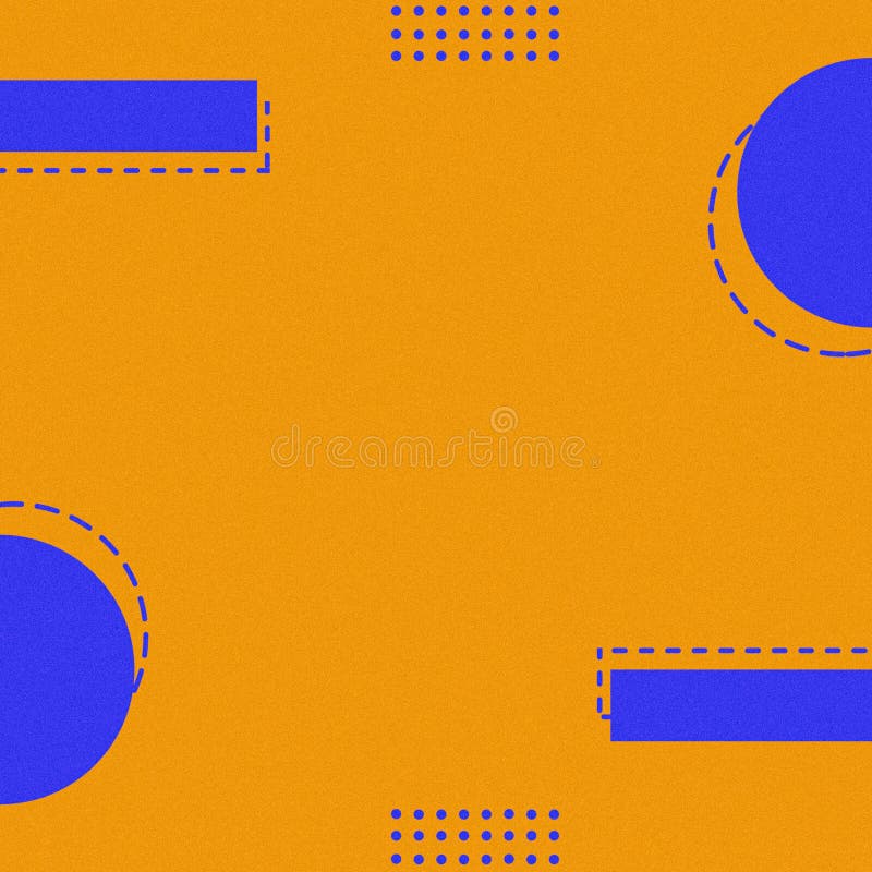 Background with Geometric Shapes, Ellipse, Rectangle Stock Illustration ...