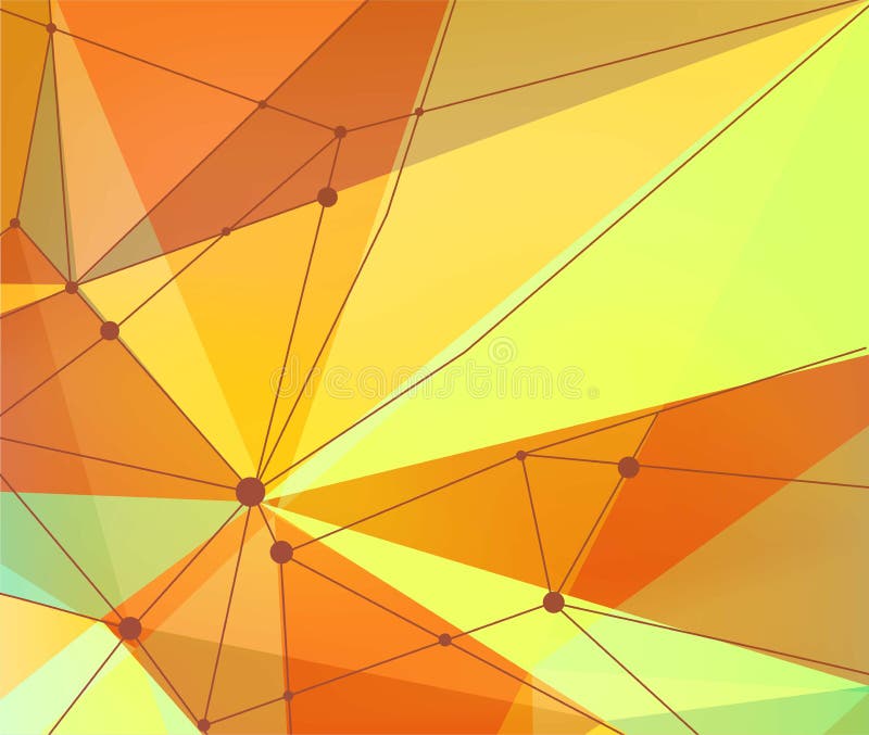 Background of Geometric Shapes Stock Vector - Illustration of abstract ...