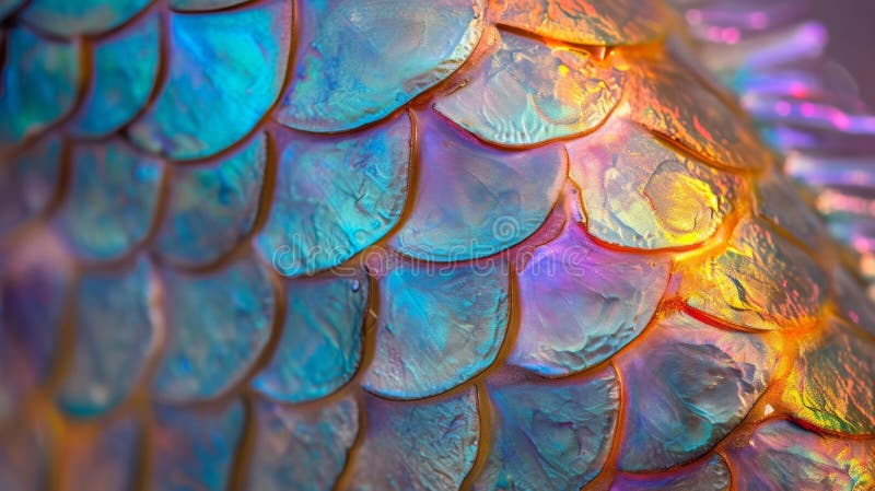 Background of Giant Fish Scale Stock Image - Image of abstract, reptile ...