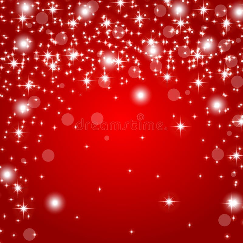 Red Background with Glitter Stock Vector - Illustration of gleam ...