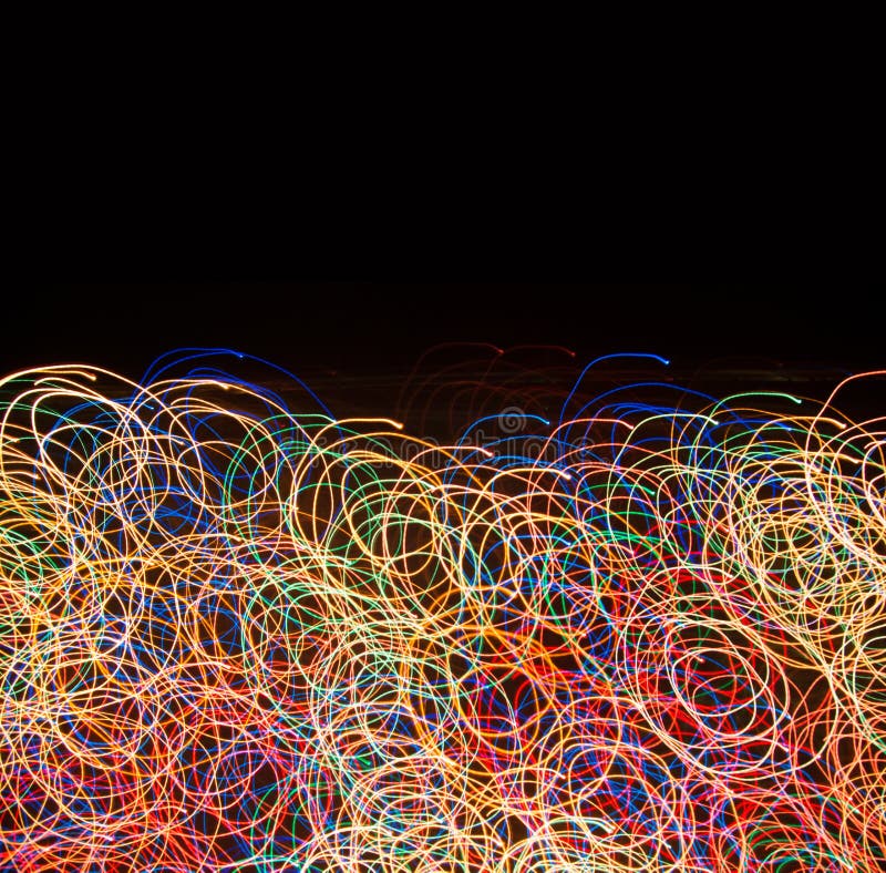 Background of Glowing Lines Stock Image - Image of color, firework ...