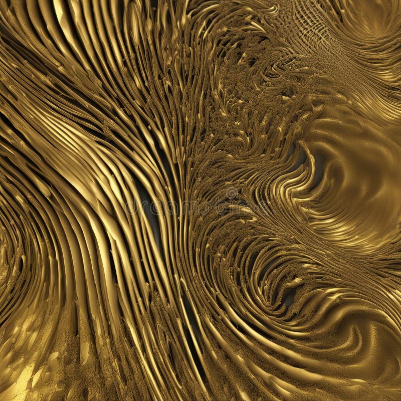 Background with Gold a Gold Abstract Art with a Dynamic and Organic ...