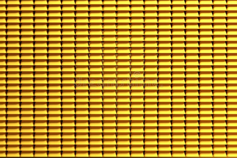 Background from Gold Bars. Side View Stock Illustration - Illustration ...