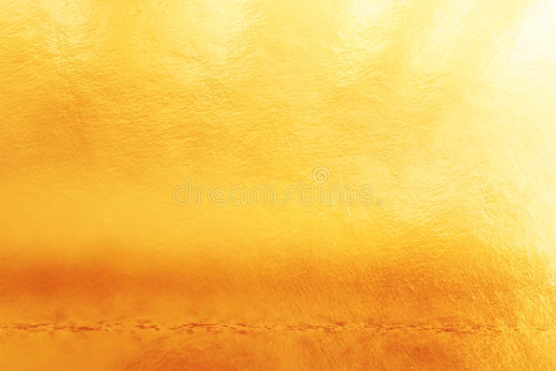 Background of Gold Foil Texture with Light Reflections Stock Image ...