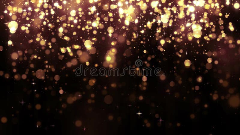 Background Glitter Falling Purple Particles. Falling Shiny Confetti ...