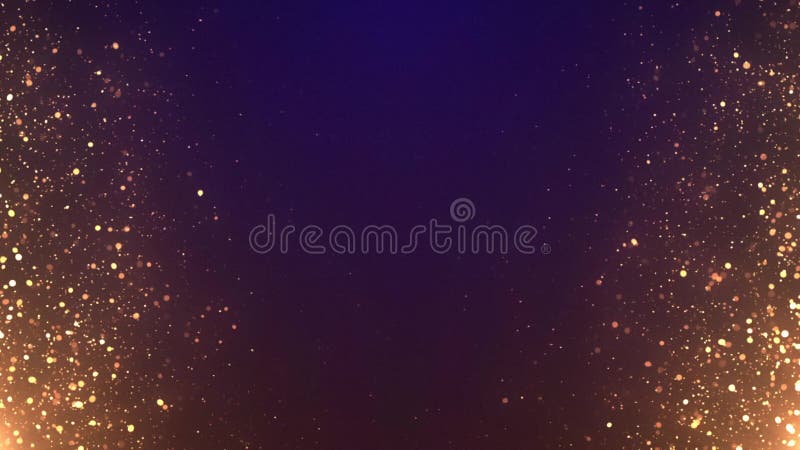 Background with Golden Particles, Background for Congratulations ...