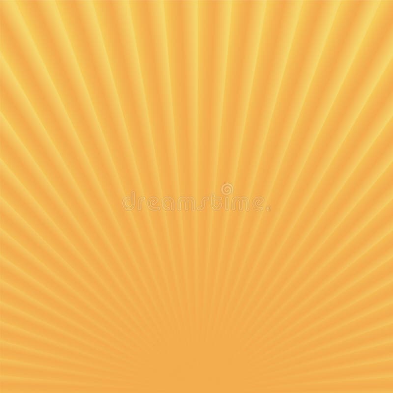 Background of Golden Rays. Vector Illustration for Your Design. Stock ...