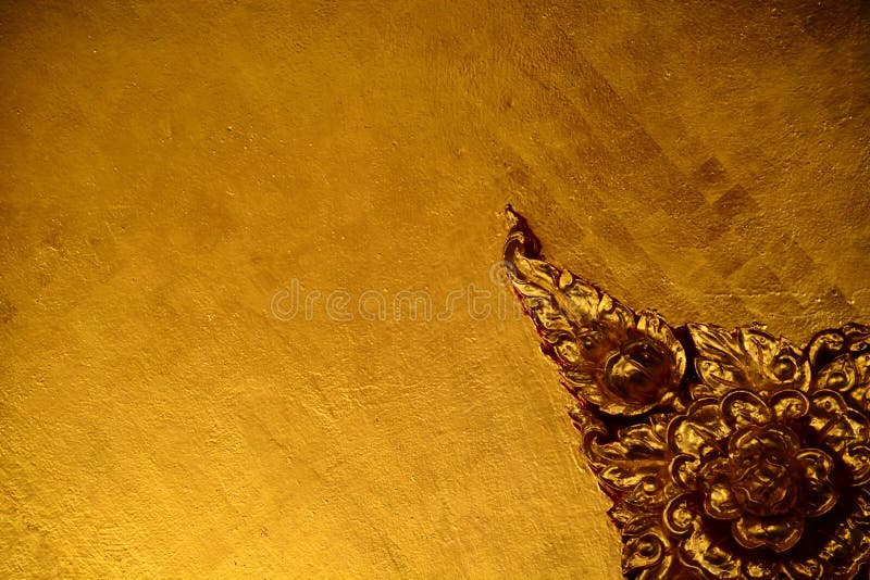 Background and Golden Thai Pattern Stock Image - Image of lighting ...