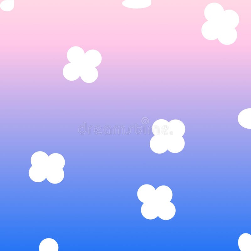Background with Gradient Colors of Pink and Blue with Plain White ...