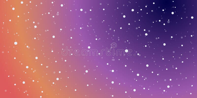 Background with Gradient and with Snow, Vector Background for Desig ...