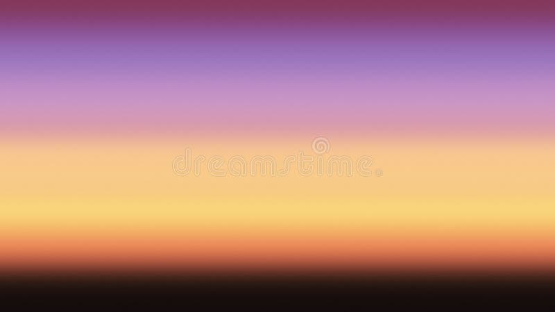 Background Gradient Sunset Blue Orange, Horizon Evening Stock ...