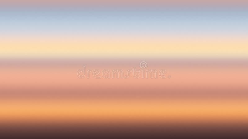 Background Gradient Sunset Blue Orange, Light Dawn Stock Illustration ...