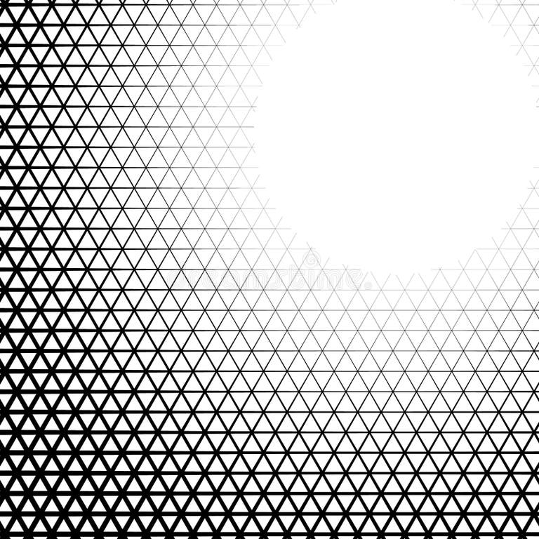 Background with Gradient of Triangle Shaped Cells Grid Stock Vector ...
