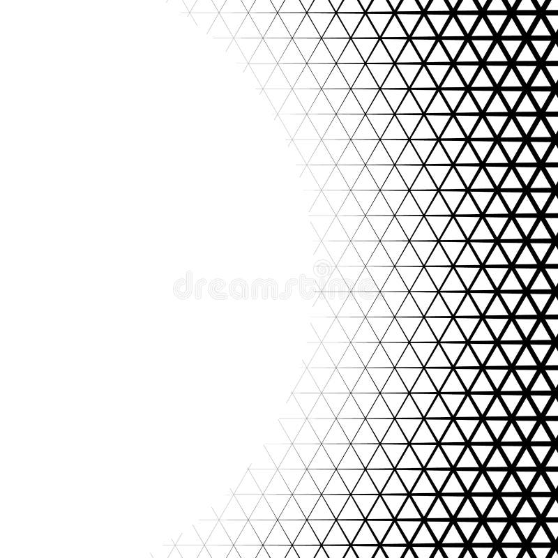 Background with Gradient of Triangle Shaped Cells Grid Stock Vector ...