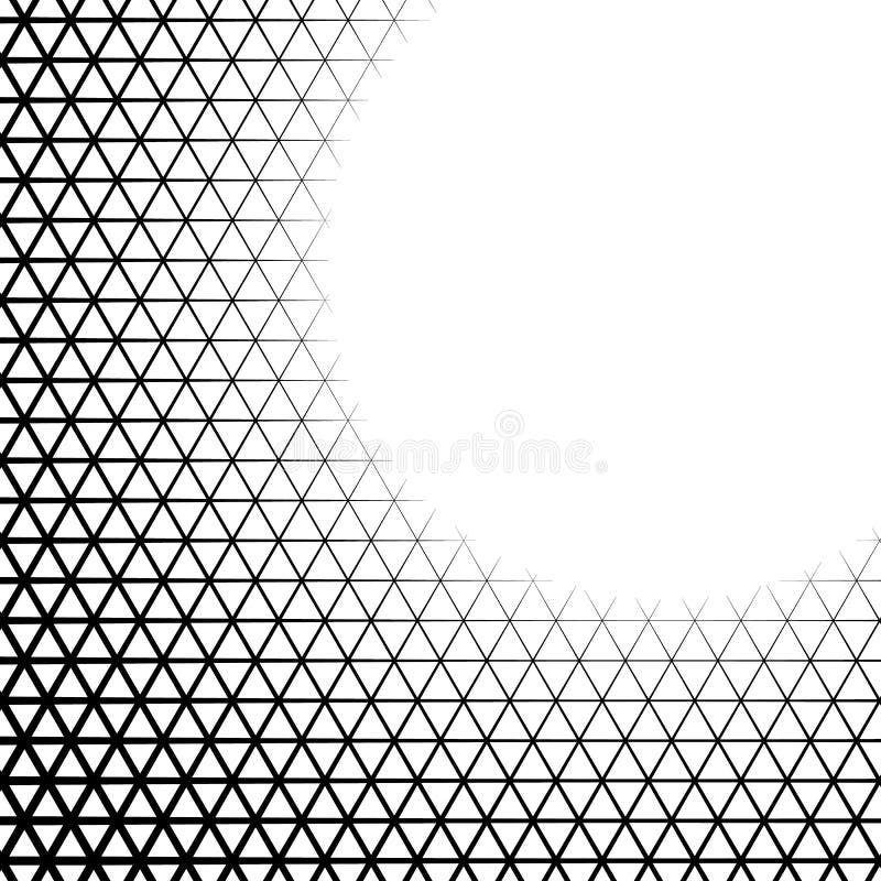 Background with Gradient of Triangle Shaped Cells Grid Stock Vector ...